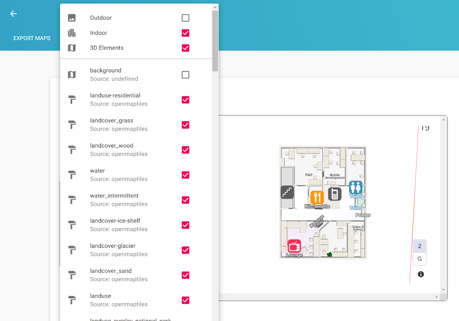 Exporting PNG/PDF Maps from Steerpath Dashboard – Steerpath